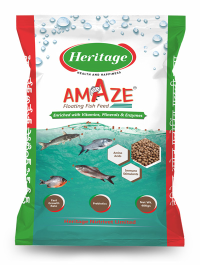 Fish Feed Products :: Floating Fish Feed | Heritage Nutrivet Limited